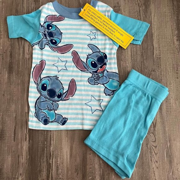 Disney | Pajamas | New Stitch Pajamas 2t | Poshmark